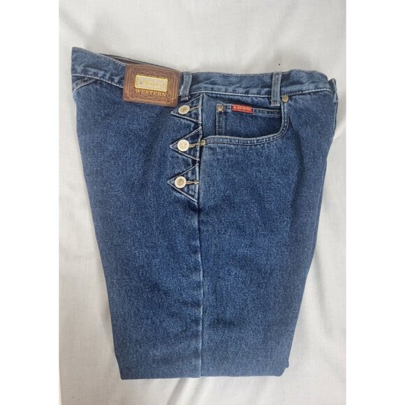Lawman Western | Jeans | Lawman Vintage Capri Jeans Bareback Concho ...